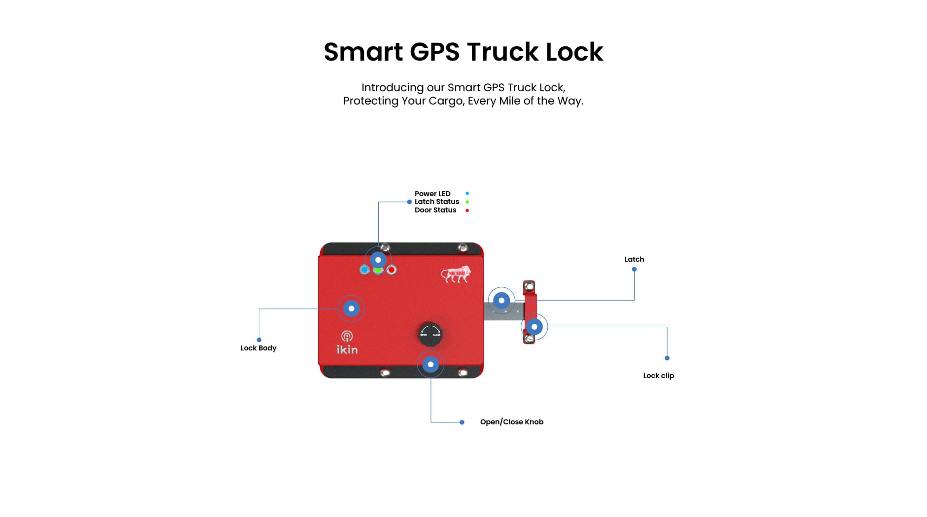 GPS Lock For Trucks – Ikin Global
