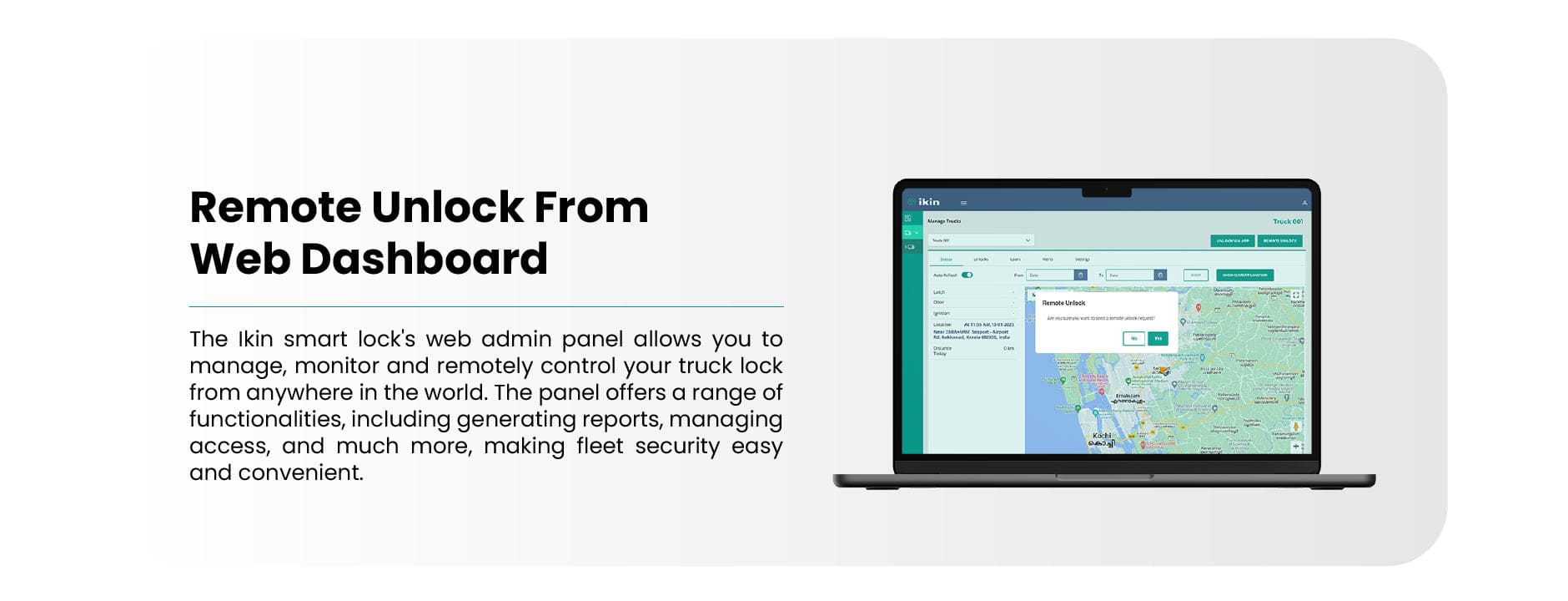 GPS Lock For Trucks – Ikin Global