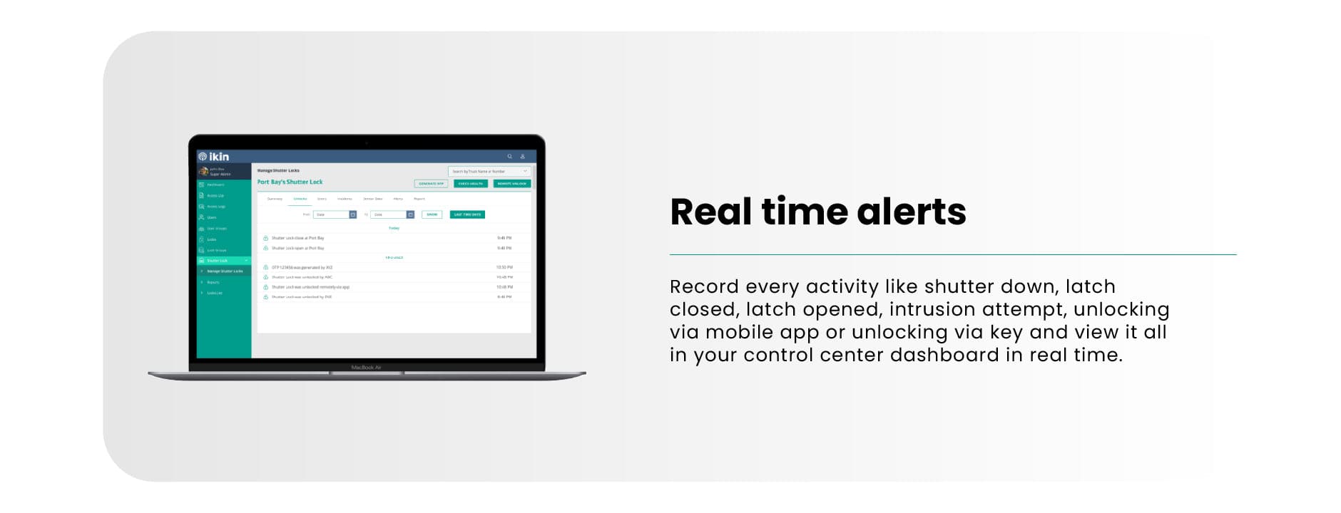 Smart Shutter Lock For Enhanced Store Security – Ikin Global